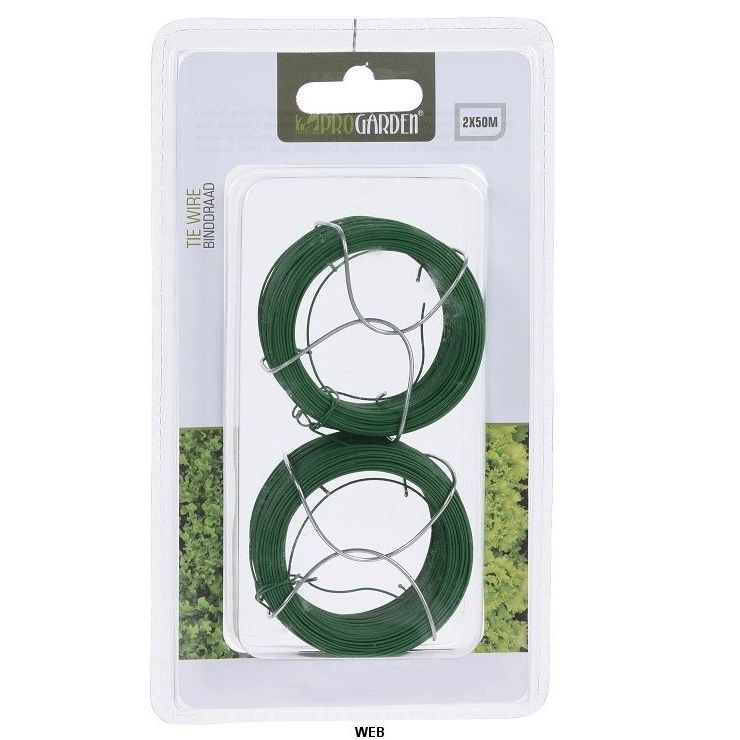 Bobine fil vert jardin 50 mètres-pack 2 pièces – Grandado