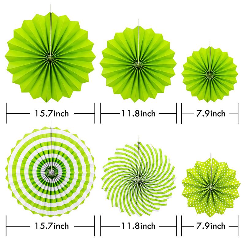 Flamingo And Pineapple Banner Bunting Paper Fan Su... – Grandado