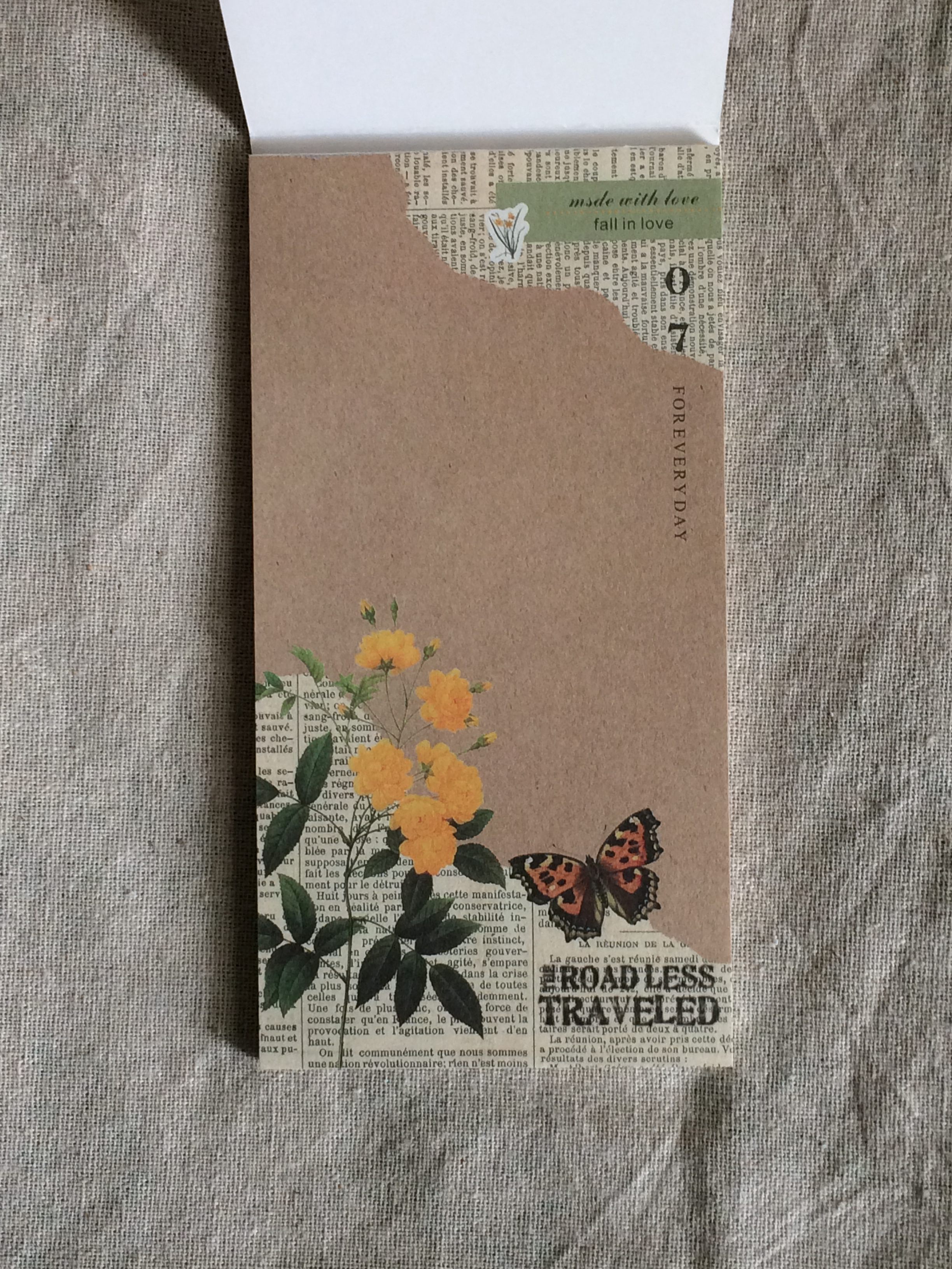 Blocco note fiore giallo blocco note (1 confezione... – Grandado