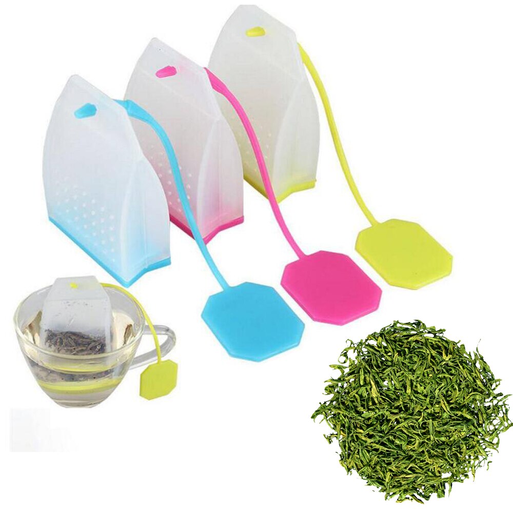 Bolsa de infusores de té de silicona, coladores de... – Grandado