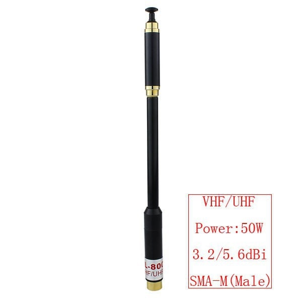 Double bande VHF UHF 3.2dBi Radio rechapée antenne... – Grandado