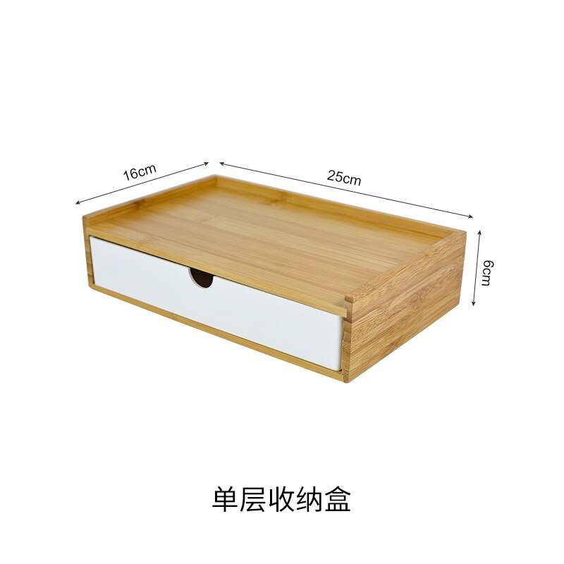 Bamboo Hotel Toiletries Storage Organizer Pull-out... – Grandado