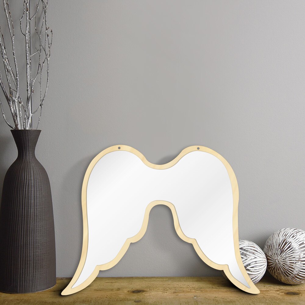 Angel Wing Decorative Wall Mirror Fantasy Open Win... – Vicedeal