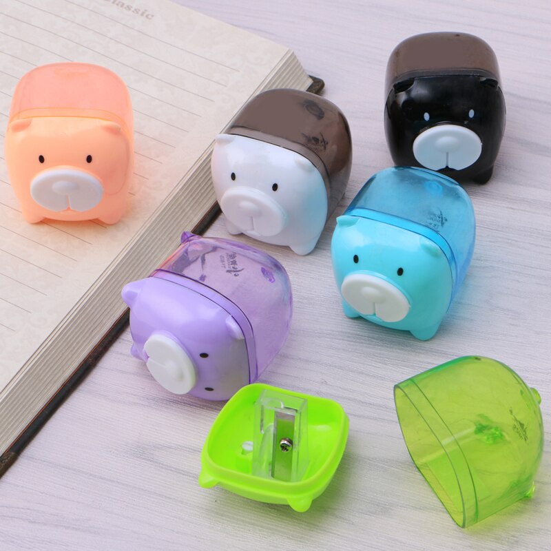 1pc Cute Mini Pig Pencil Animal Sharpener Statione... – Vicedeal