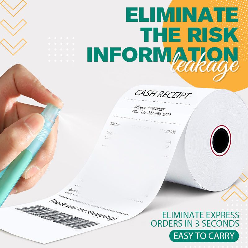 Thermal Sensitive Paper Spray Security Spray Priva... – Grandado