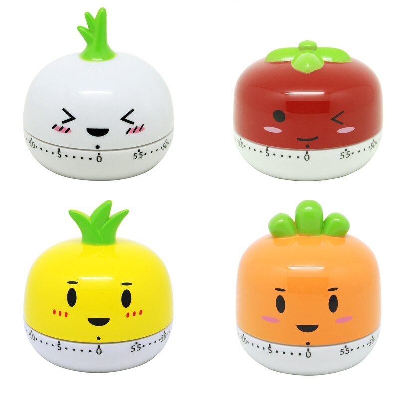 Adorable Kitchen Timer 60 Minutes Cute Fruit Anima... – Grandado
