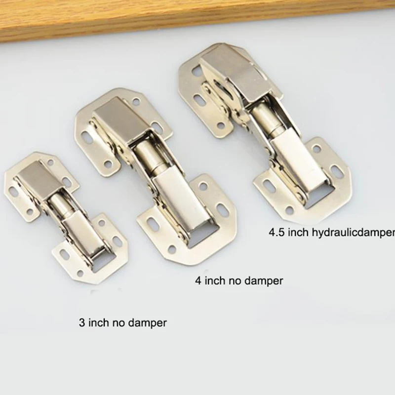 3 4 4.5 Inch No-Drilling Hole Furniture Hinge, Cab... – Grandado