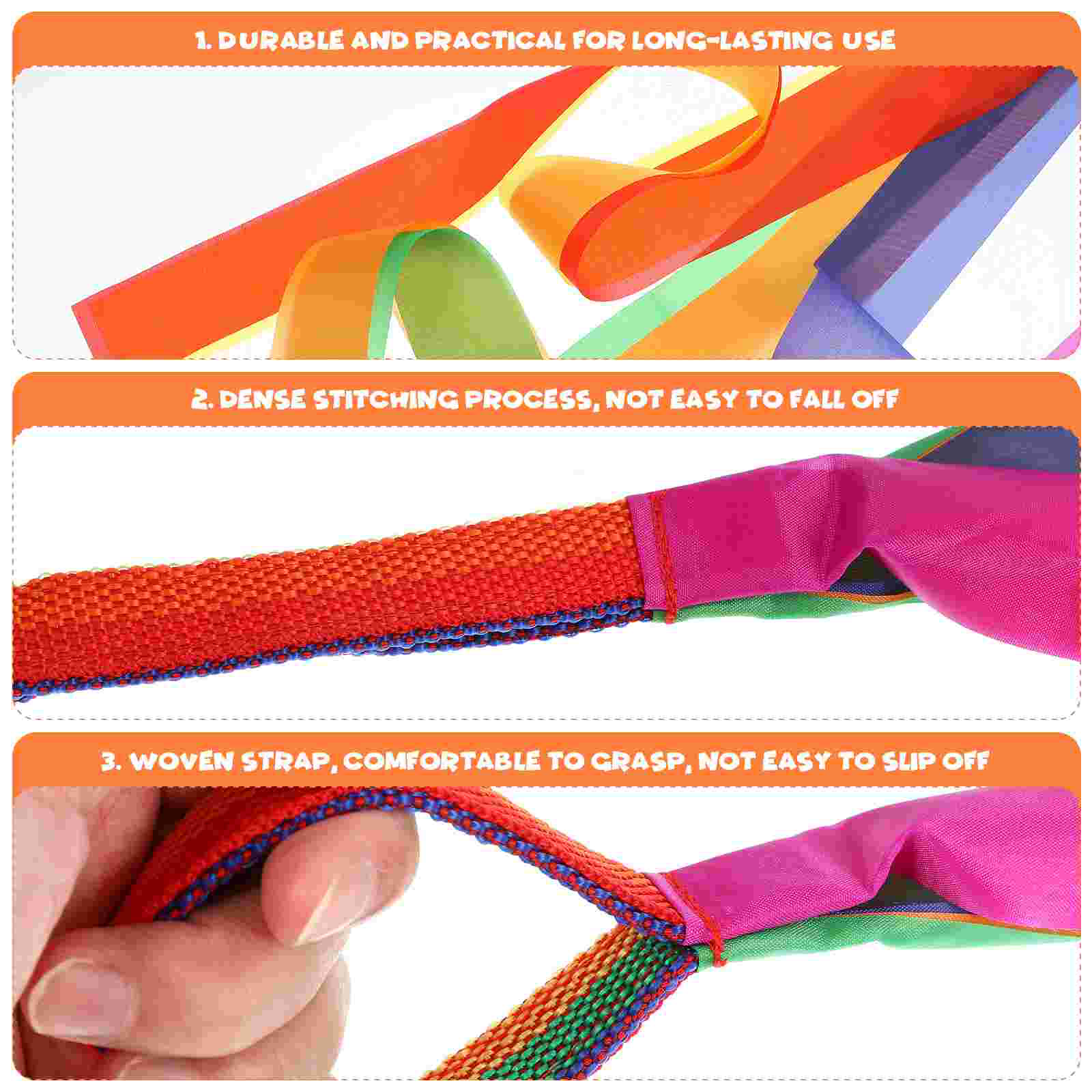 Toyvian 12pcs Dance Ribbon Streamers Performance R... – Grandado