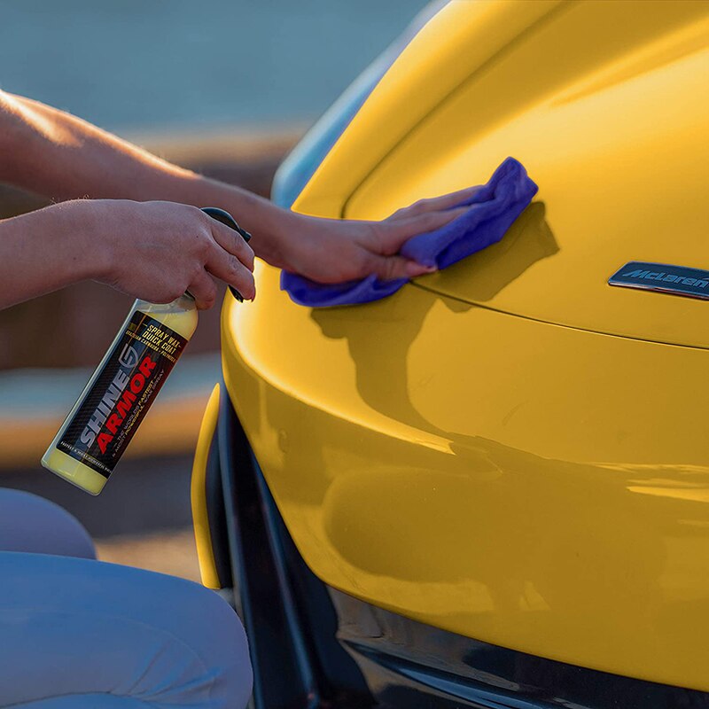 Shine Armor Car Wax with Carnauba Wax - Liquid Spr... – Vicedeal