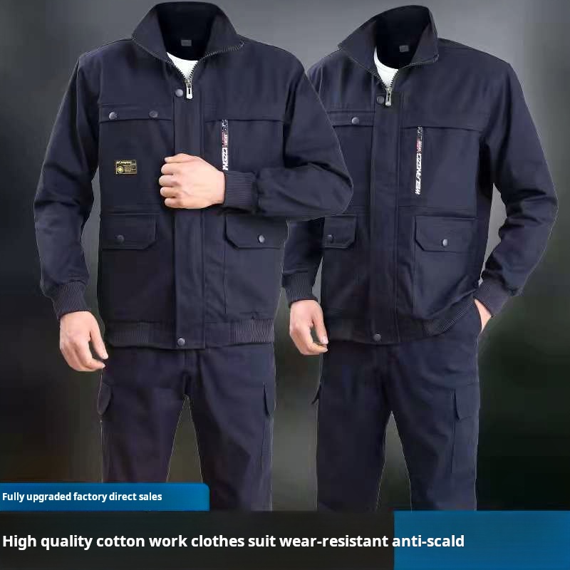 Labor protection suit set, comfortable and durable... – Grandado