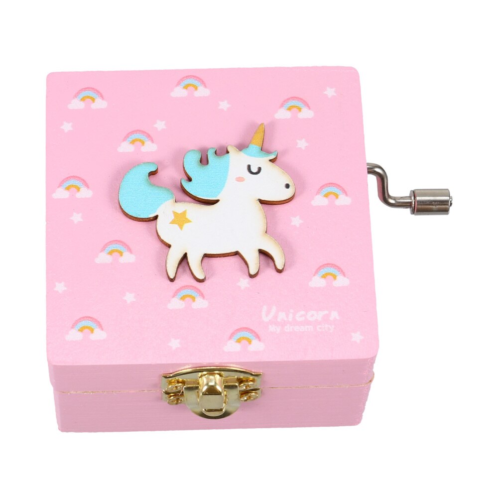 1Pc Mini Manual Movement Box Musical Box Wood Craf... – Grandado