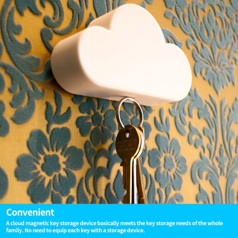 Cloud Shape Key Hanger Rack Decoratieve Houder Muu... – Vicedeal