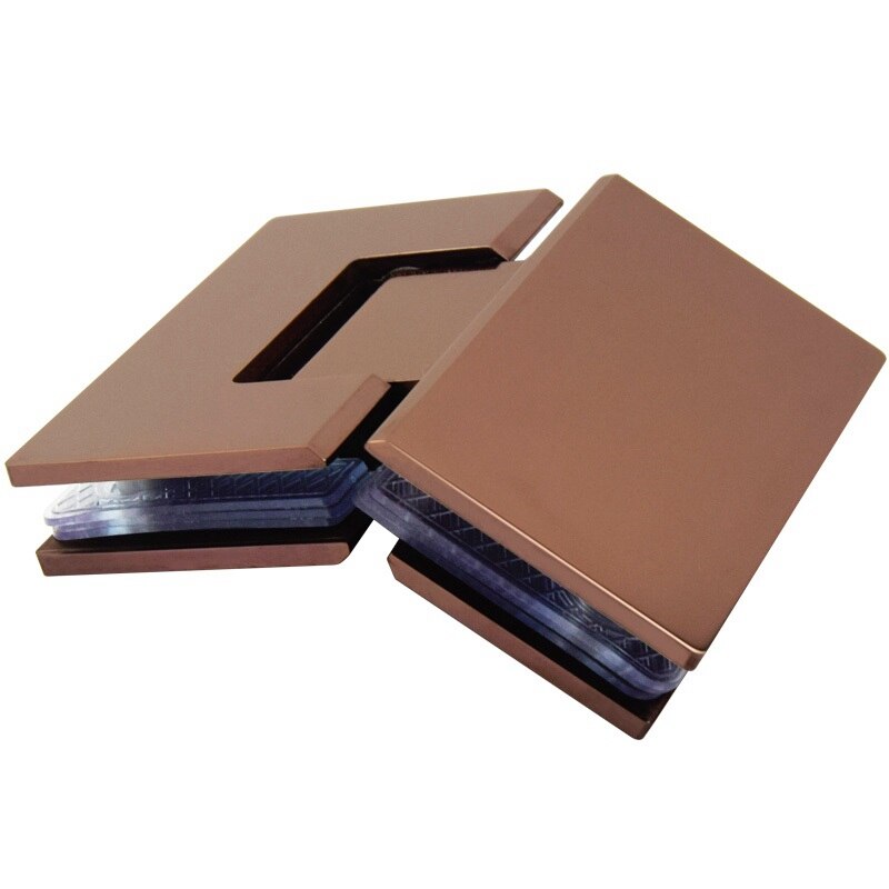 Rose Gold Glass Door Hinge 304 Stainless Steel Sho... – Grandado
