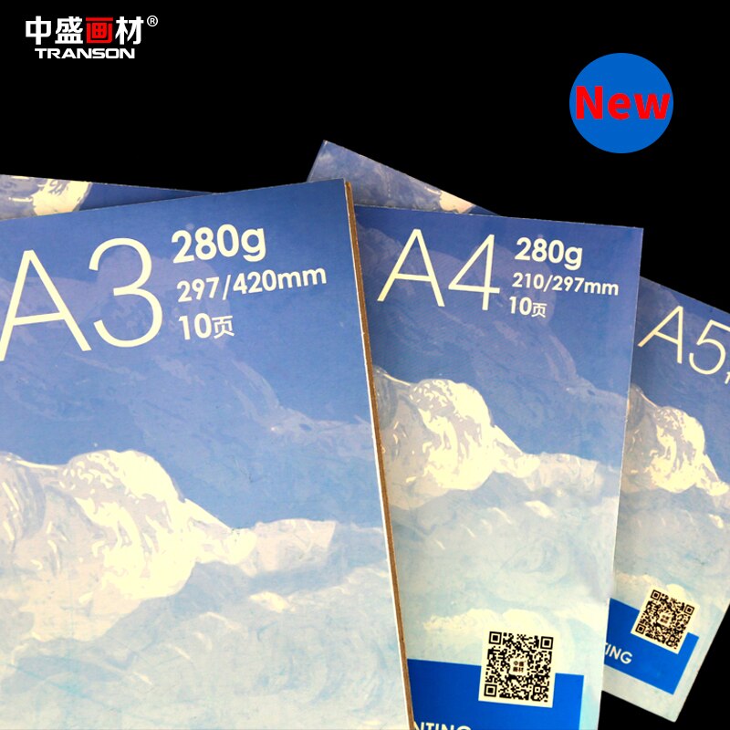Transon Blank Canvas Book 10 Sheets 280g Cotton Fi... – Vicedeal