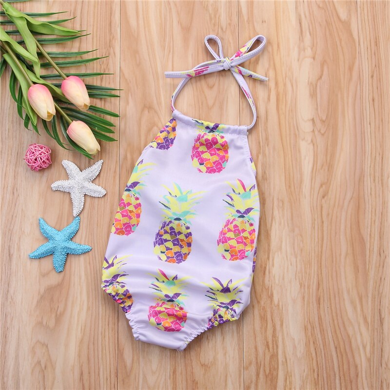 Newborn Baby Girl One Piece Bikini Swimsuit Swimwe... – Grandado
