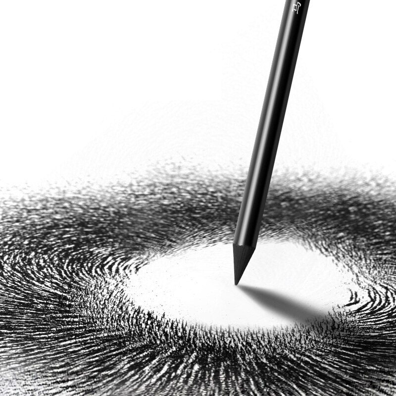 6 Teile/satz Volle Holzkohle Skizze Bleistift Zeichnung Bleistift ...