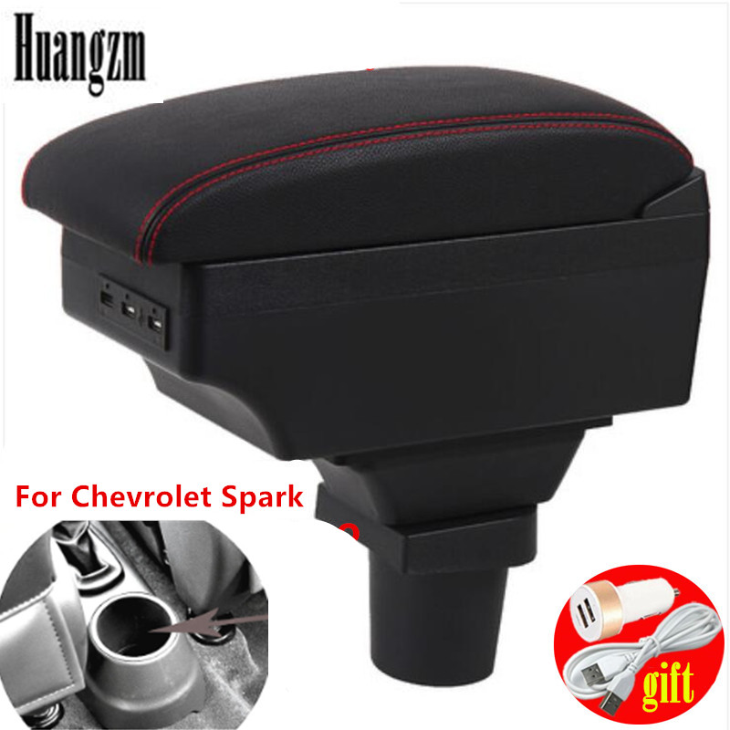 Leather Car Armrest Stroage Box for Chevrolet Spar... – Vicedeal
