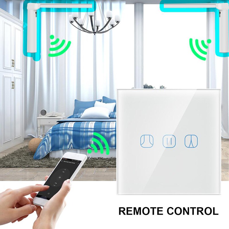 Tuya Smart WiFi Curtain Switch EU/US Smart Light S... – Grandado