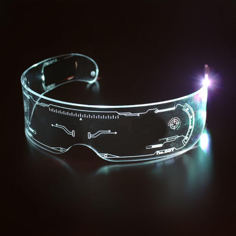 Colorful Luminous Glasses, LED Glasses, Futuristic... – Grandado