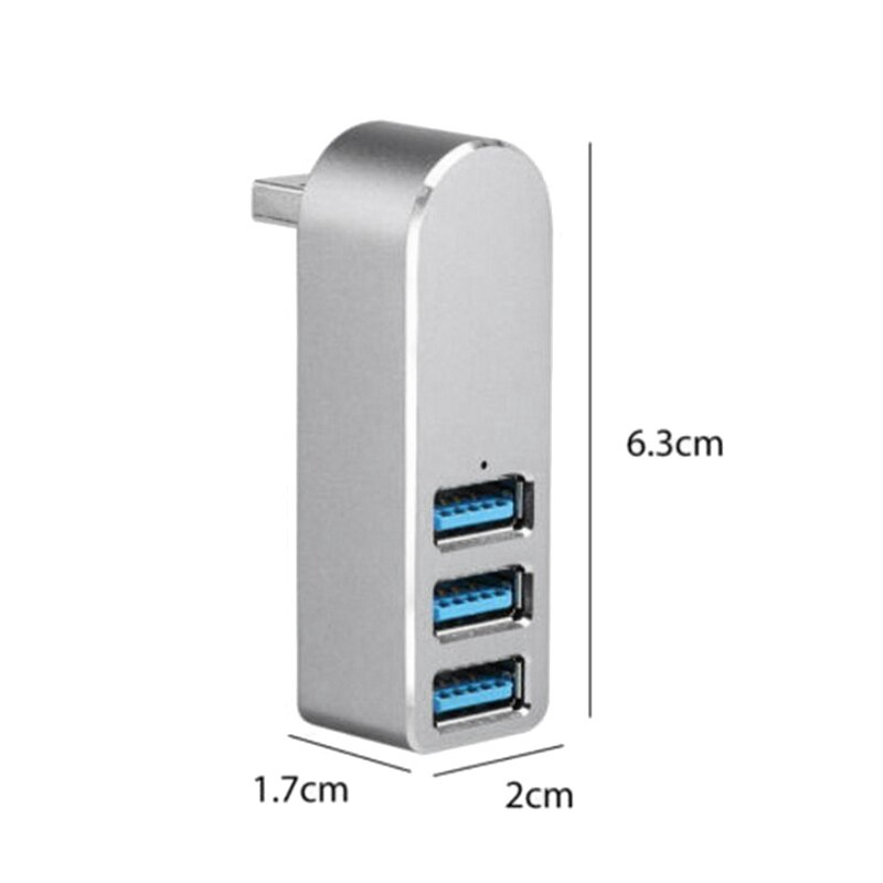 Roterende Hub 3.0 Usb 4 Port Hub Expander Hub Usb ... – Grandado