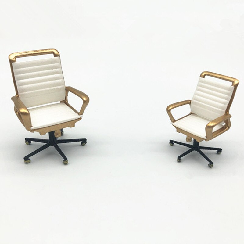 1/20 1/25 Scale DIY Office Desk Model Swivel Chair... – Grandado