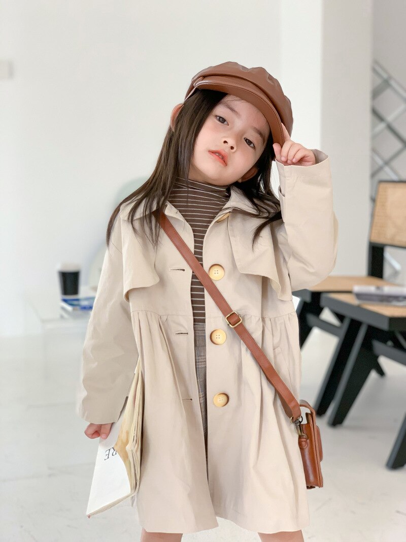 5335 Boutique Girls Button Windbreaker Jacket Chil... – Vicedeal