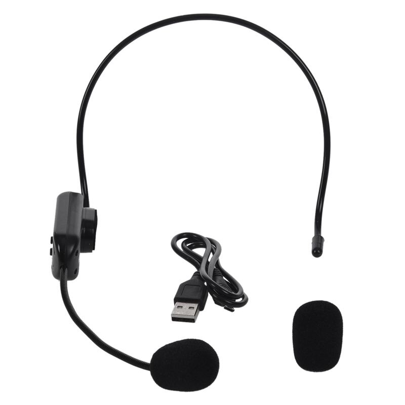 Mini Size FM Wireless Microphone Headset Amplifite... – Grandado