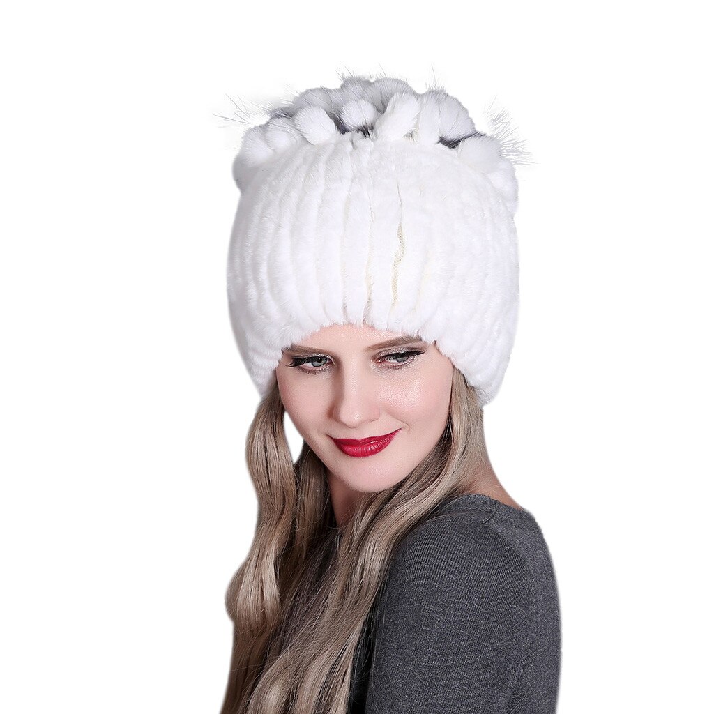 Winter Hats Women Warmth Colorful Warm Caps Female... – Grandado