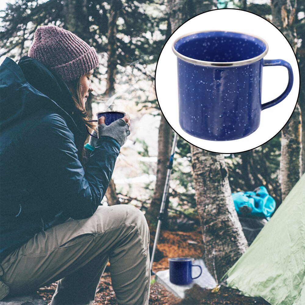 300ml Hause Küche Außen Tasse Camping Emaille Bech... – Grandado