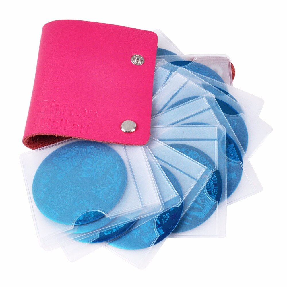 Biutee 16pcs Nail Plates Designs Nail Plates Art S... – Grandado