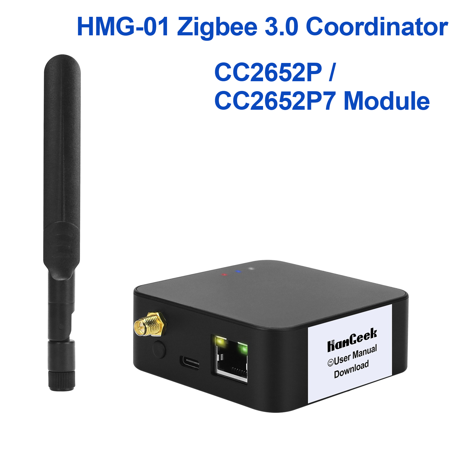 HamGeek POE Zigbee Gateway Support Wifi Zigbee 3.0... – Vicedeal
