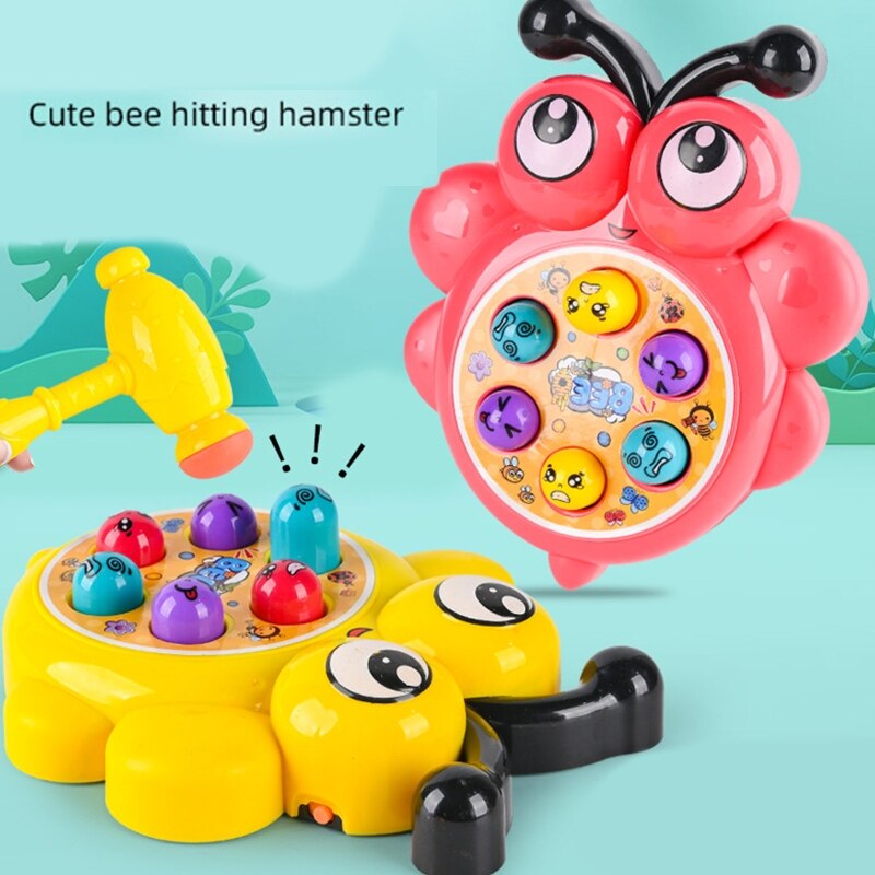 Table Play Toy Bee Whack A Mole Portable Multifunc... – Grandado