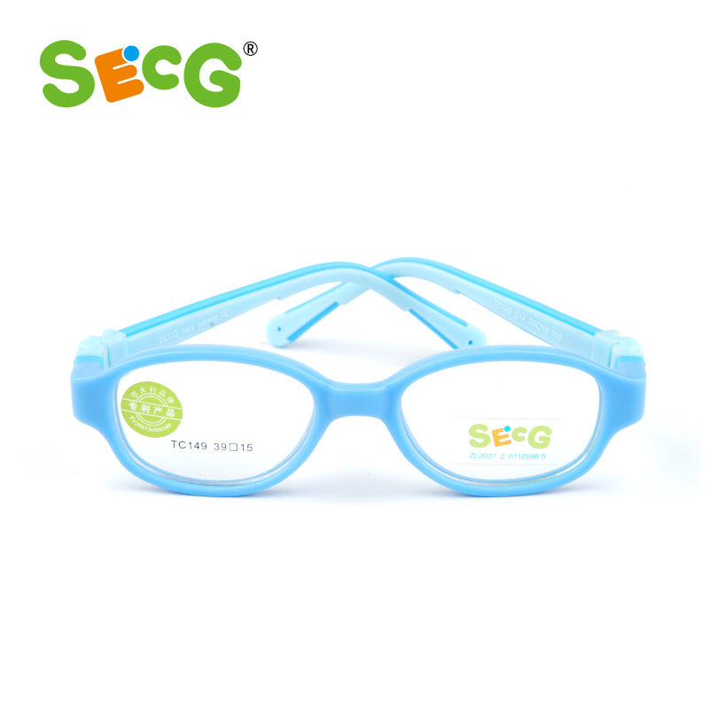 SECG Optical Children Glasses Frames Cute Flexible... – Grandado