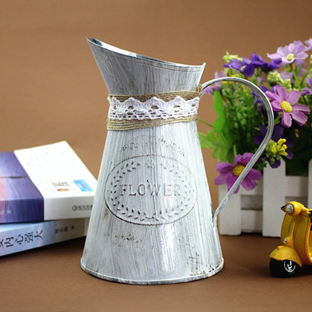 2 Pcs Flower Pitcher Flower Jar Vintage Flower Vas... – Grandado