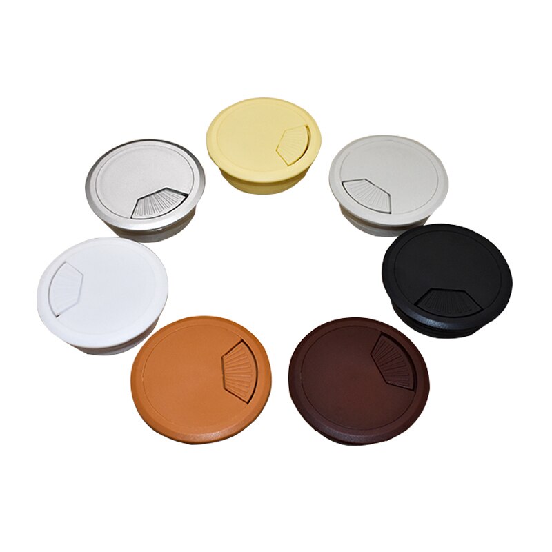 5 Pcs 70mm Dia Round Grommet Cable Hole Covers for... – Vicedeal