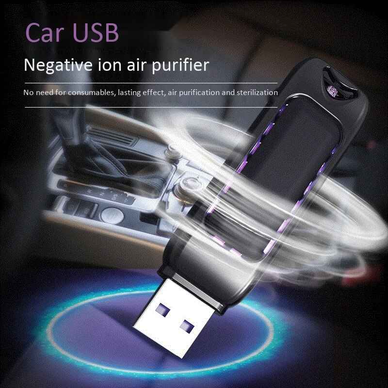 Portable Air Purifier For Home USB Office Auto Oxy... – Grandado