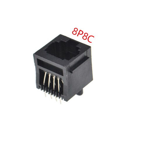 10pcs Rj11 Telephone Female Socket 180 Degrees Ver Vicedeal