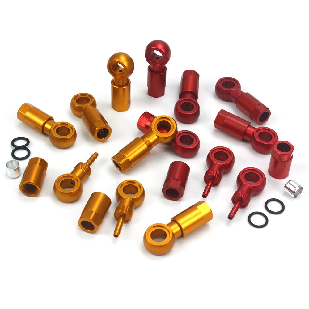 Bicycle Hydraulic Disc Brake Tubing Set Olive Head... – Grandado