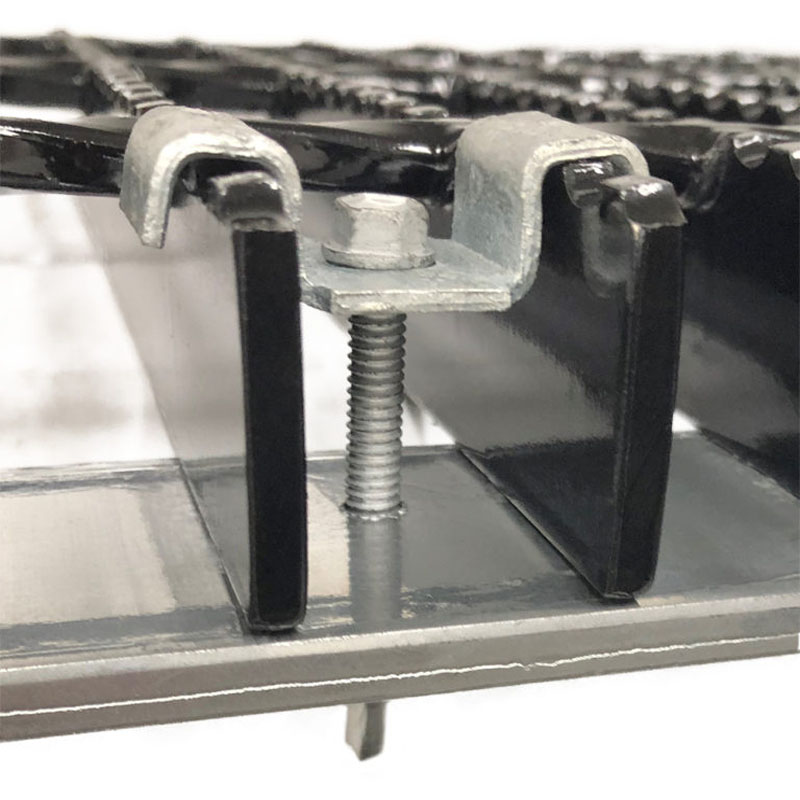 1 Sets Steel grating clamps galvanized fixing clip... – Grandado