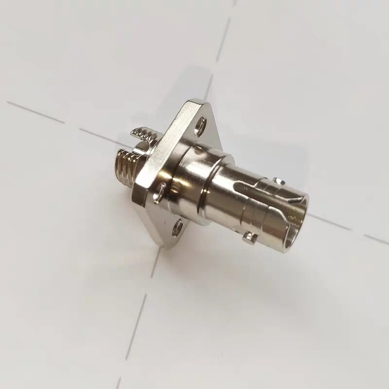 10pcs ST-FC fiber adapter simplex metal square one... – Vicedeal