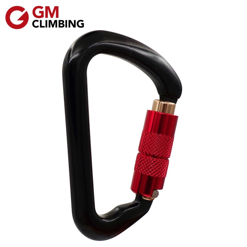 GM CLIMBING Carabiner Self Auto Locking 28kN Mount... – Grandado