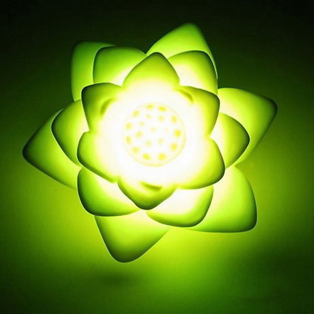 Romantische Lotus Bloem Nachtlampje Kleur Verander... – Grandado