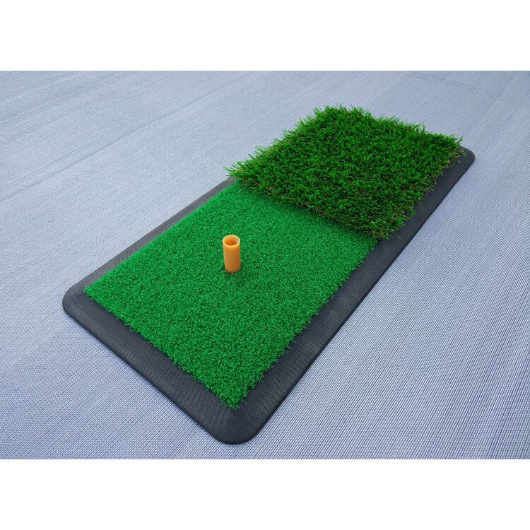 Golf Long and Short Grass Swing Mat Circular Bead ... – Grandado