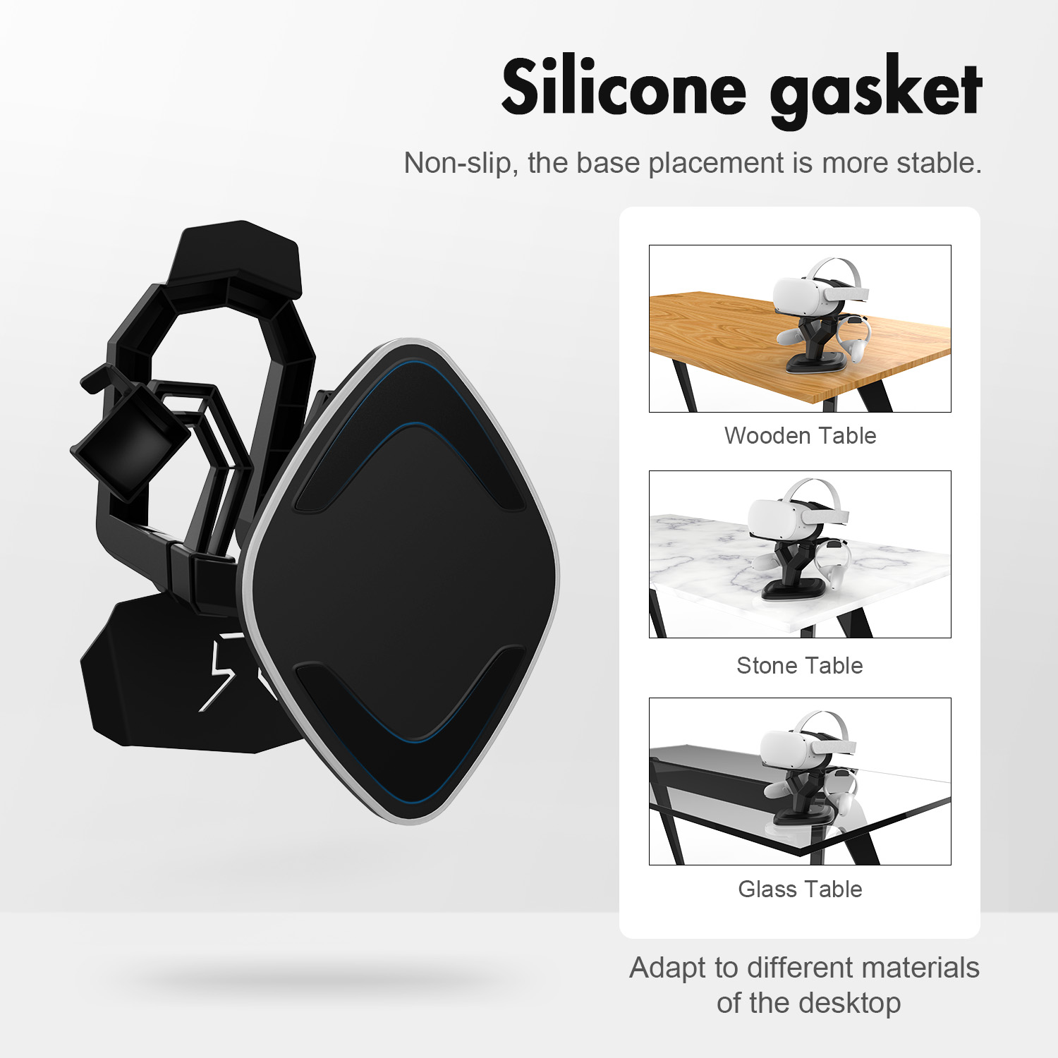 Headset VR Display Stand, Helmet and Controller Ha... – Grandado