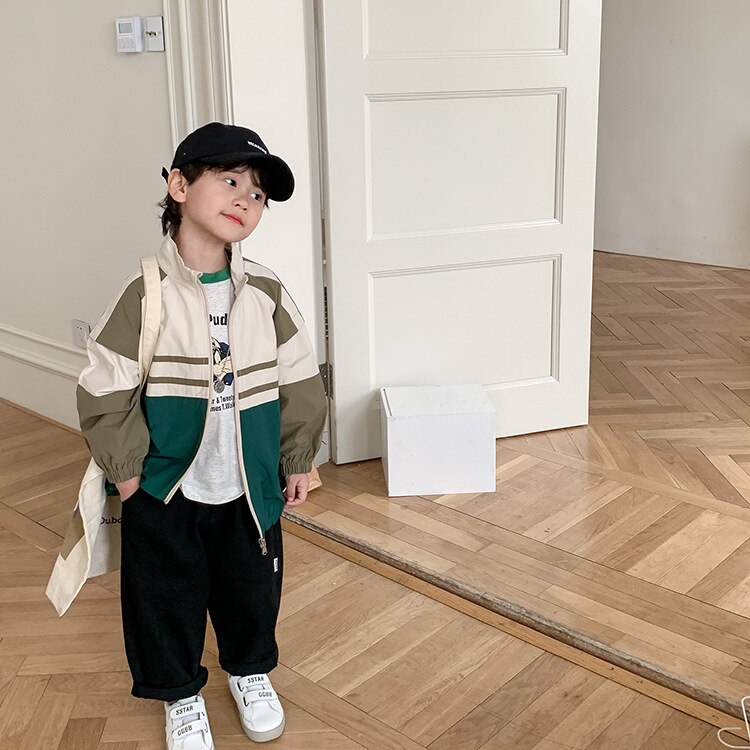 Primavera ragazzi moda Oxford giacca da esterno pe... – Vicedeal