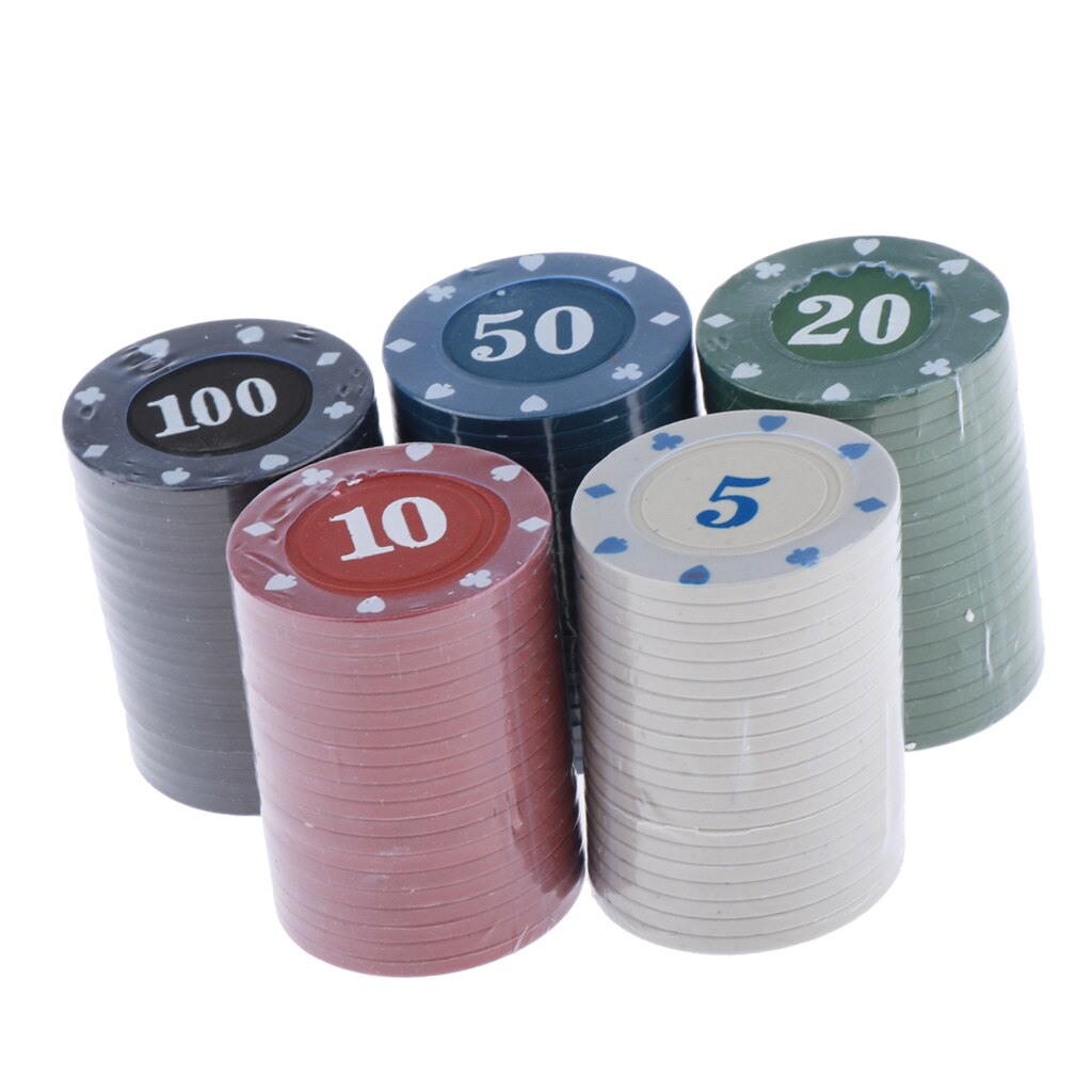 400x Poker Chips with Number of 5~100 - Counting C... – Vicedeal
