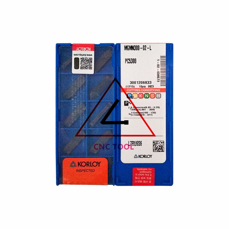 MGMN300-02-L PC5300 10pcs Originele Korea KORLOY S... – Grandado