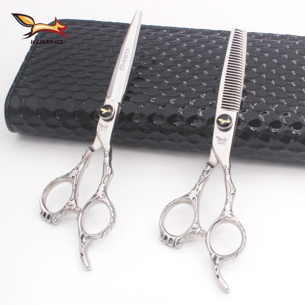 KUMIHO hair scissors set 6inch barber cutting and ... – Vicedeal