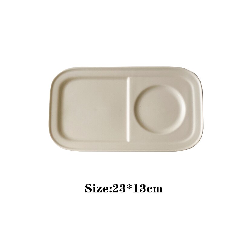 LadyCC Morandi Style Dinner Plate Snack Small Plat... – Grandado