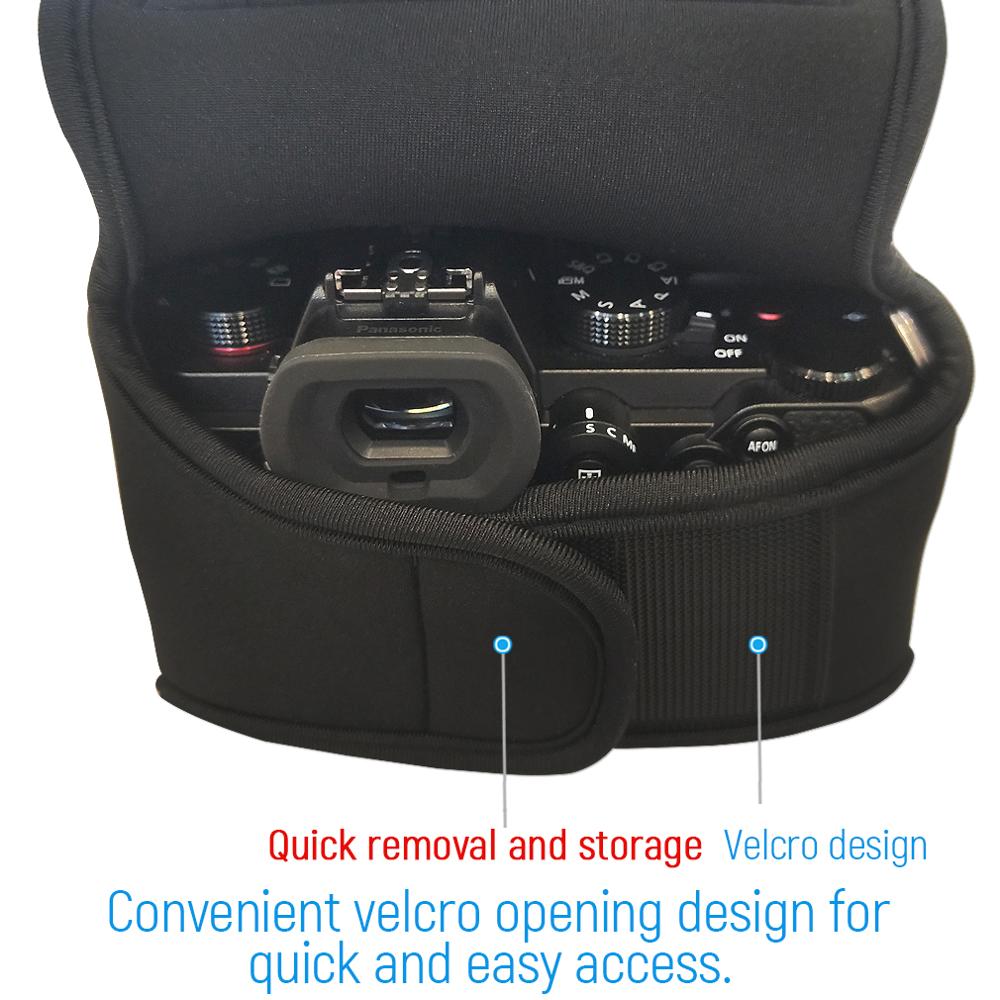 Neoprene Camera Pouch Case Bag for Panasonic LUMIX... – Grandado